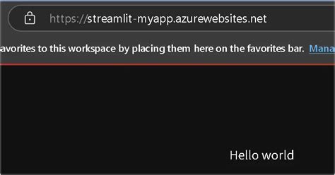Azure Web App에 Streamlit 배포하기 Azure Tech Blog Kr