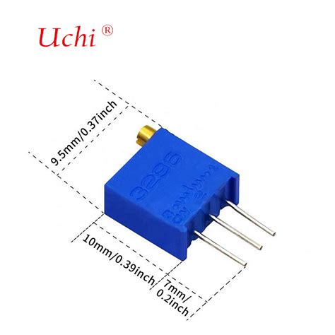 3296w Multi Turn Ceramic Potentiometer 10k Precision Variable Resistor