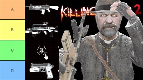 Killing Floor 2 Commando Weapon Tier List Youtube