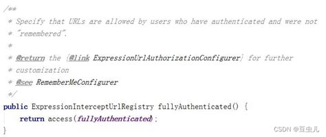 springsecurity[4] 访问控制url匹配 内置访问控制方法介绍 角色权限判断 在spring security中使用正则表达式来