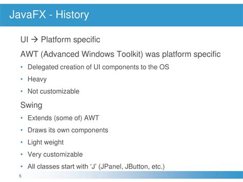 Ppt Javafx Powerpoint Presentation Free Download Id1646034