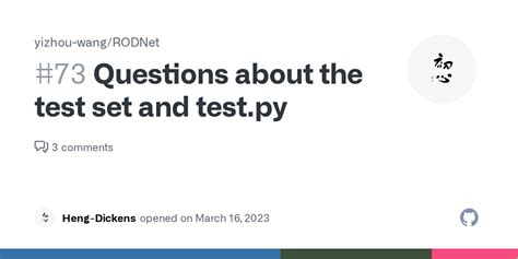 questions about the test set and test py · issue 73 · yizhou wang