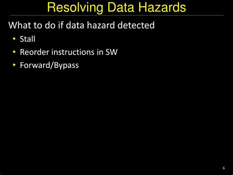 PPT Pipeline Control Hazards And Instruction Variations PowerPoint Presentation ID