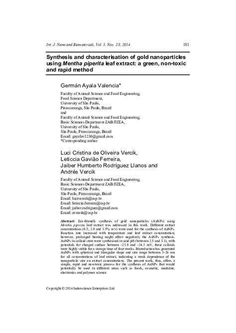 Pdf Synthesis And Characterization Of Gold Nanoparticles Electrodeposited Onto A Boron Doped