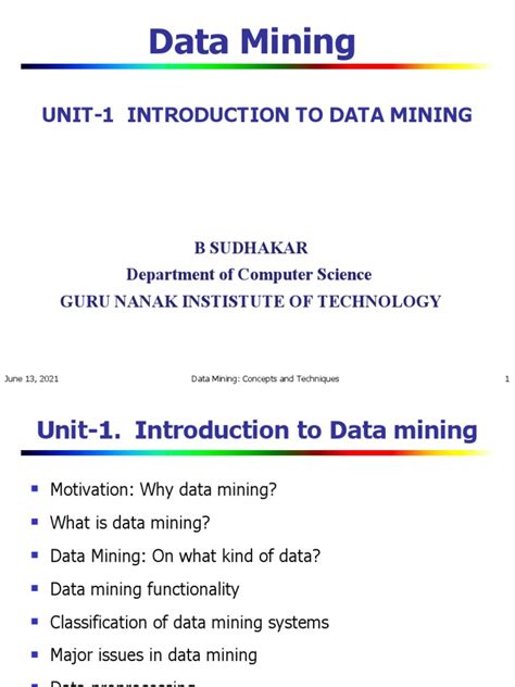 Data Mining Introduction And Concepts Pdf Data Mining Principal Component Analysis