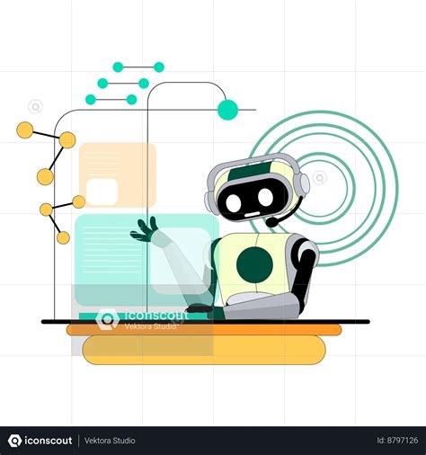 Ai Workers Illustration Lottie Animation Science And Technology Lottie