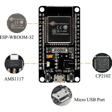 Esp32 Esp Wroom 32 30pin Nodemcu 32s Lua Wifi Bluetooth Development Board Serial Bluetooth