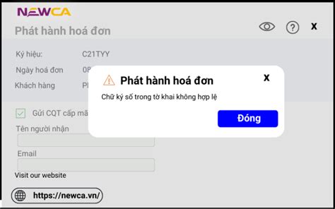 4 Nguyên Nhân Của Lỗi Chữ Ký Số Không Hợp Lệ Newca