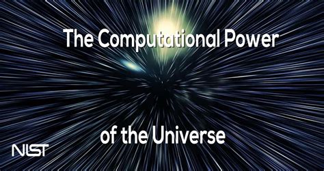 What Is The Computational Power Of The Universe Nist