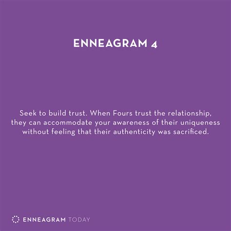 Enneagram Types Build Trust Type 4 Belonging Number One Our Life