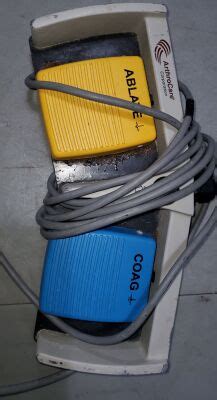 Used ARTHOCARE ArthroCare ESU Foot Pedal Switch Electrosurgical