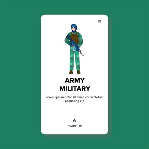 Premium Vector Army Military Vector