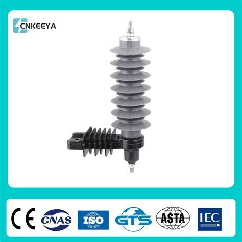 Cnkeeya 60kv To 220 Kv Station Class Porcelain Lightning Surge Arrester