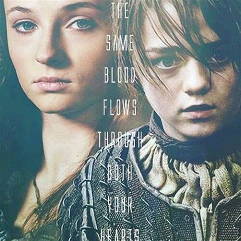 Game Of Thrones Arya Stark Sansa Stark Sansa
