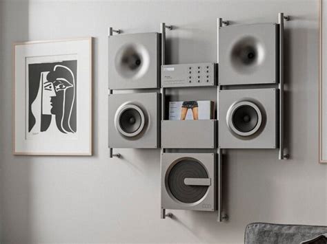 Modular Speaker Sculptures Grid Modular Sound