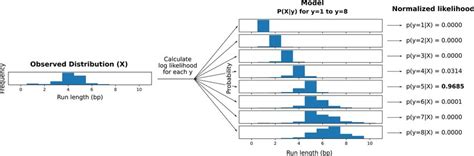 Rle Inference Distributions Visual Representation Of Run Length Download Scientific Diagram