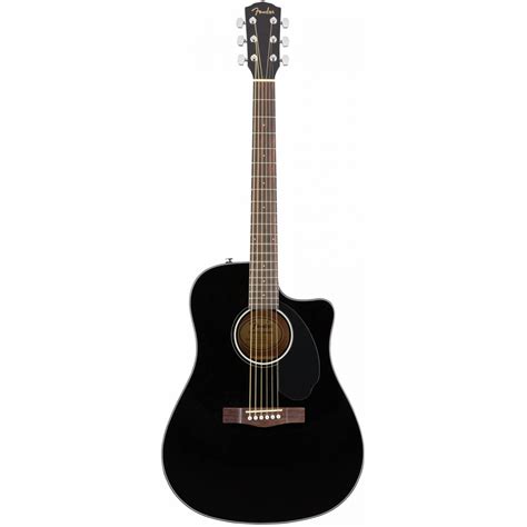 Заказать FENDER CD-60SCE Black - Гитара электроакустическая Фендер в ...