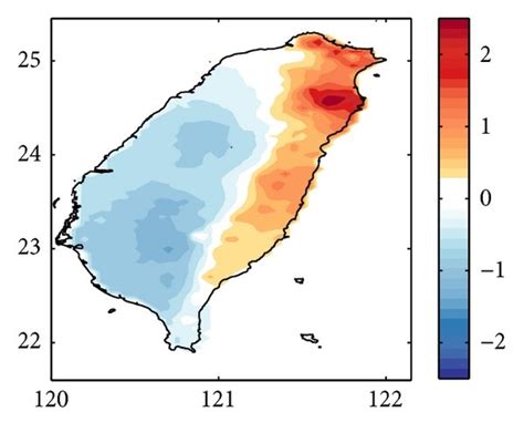 A B Spatial Eof Mode 1 And Mode 2 Patterns C D The Download Scientific Diagram