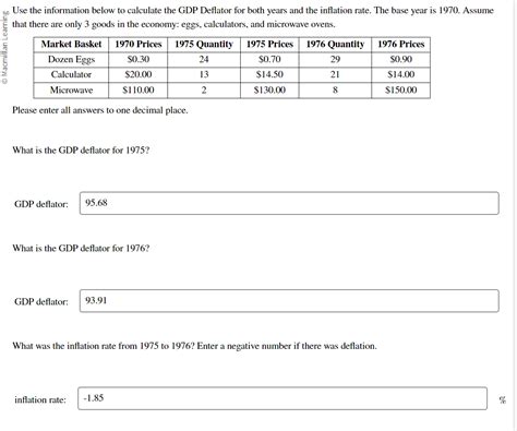Solved Use The Information Below To Calculate The GDP Chegg Com