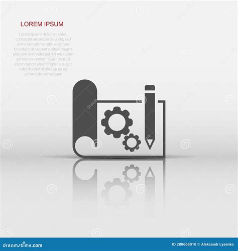 Prototype Icon In Flat Style Startup Vector Illustration On White Isolated Background Stock