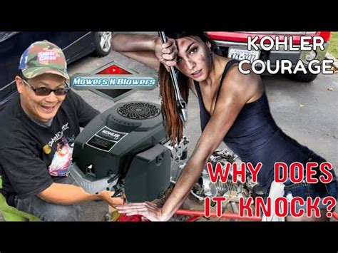WHY DOES MY KOHLER COURAGE ENGINE KNOCK? FORENSIC DISASSEMBLY TEARDOWN WHATS BROKEN?CAN IT BE ...