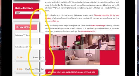 hikashop image size and filter module dropdown slider sizes on