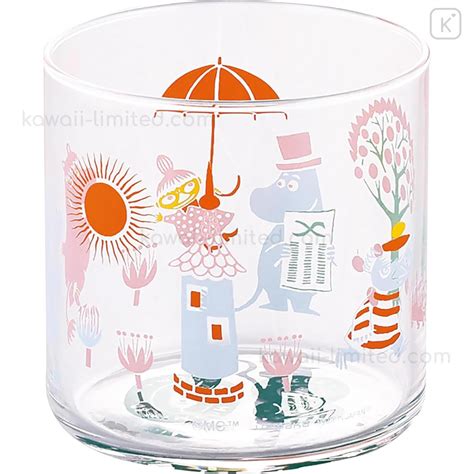 Japan Moomin Glass Tumbler Moomin 80th Anniversary Fun Art Kawaii