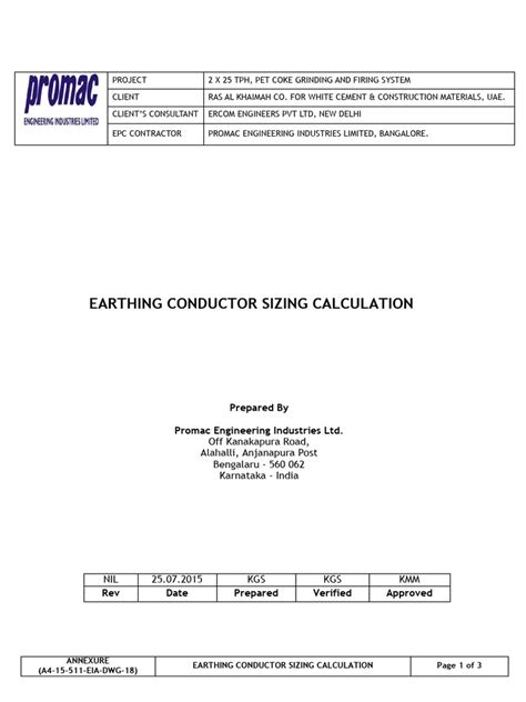 Annexure For Earthing Pdf Electrical Conductor Electrical Components