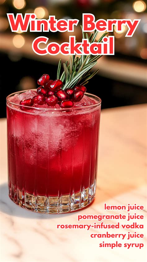 Winter Berry Cocktail