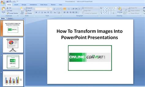 How To Transform Images Into PowerPoint Presentations Online File
