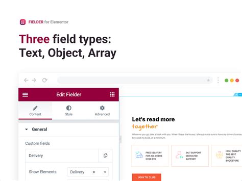 Overview Of The Fielder Plugin For Elementor Online Documentation