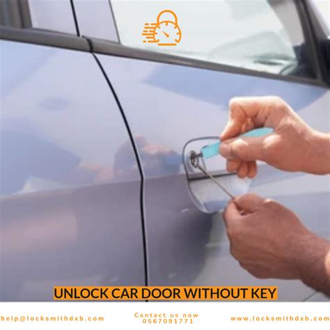 Unlock Car Door Without Key - 0567091771 - Locksmith DXB - 24/7
