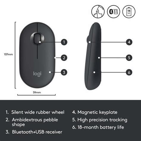 Logitech Bt Wireless Mouse Tech Central Store