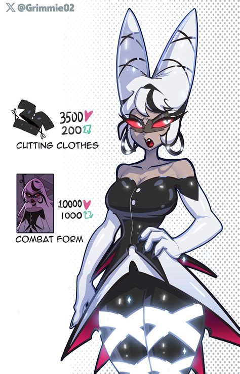 Grimmie02 Carmilla Carmine Hazbin Hotel Hazbin Hotel Hellaverse