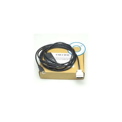 Omron Plc Programming Cable Usb Cif02 Industry Mart