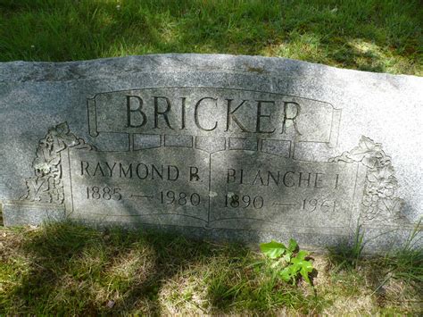 Blanche I Taylor Bricker 1890 1961 Memorial Find A Grave