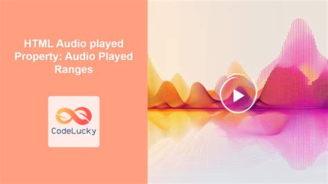 Html Audio Autoplay Property Audio Autoplay Codelucky
