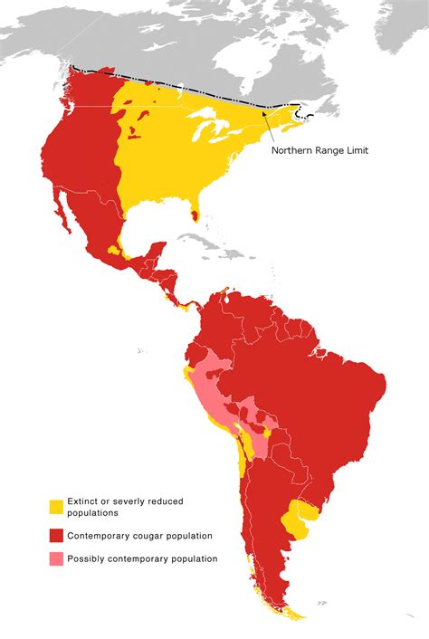File Cougar Range Map 2010 Png Wikimedia Commons