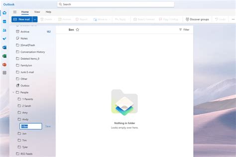 How To Sort Outlook Folders In Any Order
