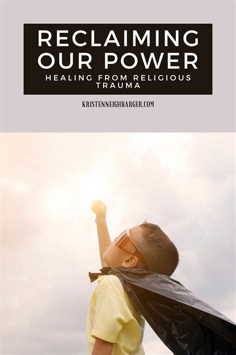 Reclaiming Our Power Healing From Religious Trauma Artofit