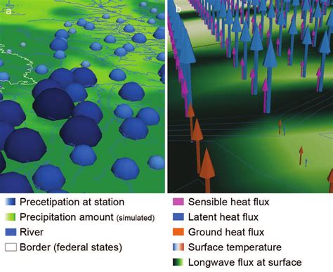 Two Scenes With Different Visualization Methods Of D Data A Focused Download Scientific