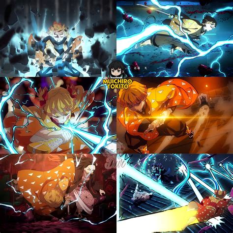 Muichiro ⚡respiraciÓn Del Rayo⚡ La Respiración Del Rayo Es Un Estilo Que Imita Los Rayos Con