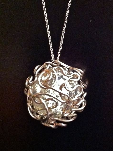 Bird Nest Mess Wire Wrapped Marble · How To Make A Glass Pendant