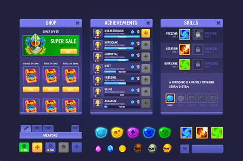 Mobile Game Ui Jenya Matrosov Artofit
