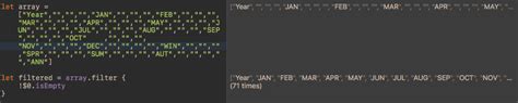 Ios How To Filter String Array In Swift Stack Overflow