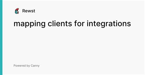 mapping clients for integrations voters rewst