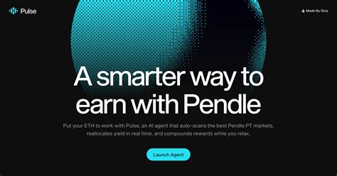Pulse Agent — A Smarter Way To Earn With Pendle