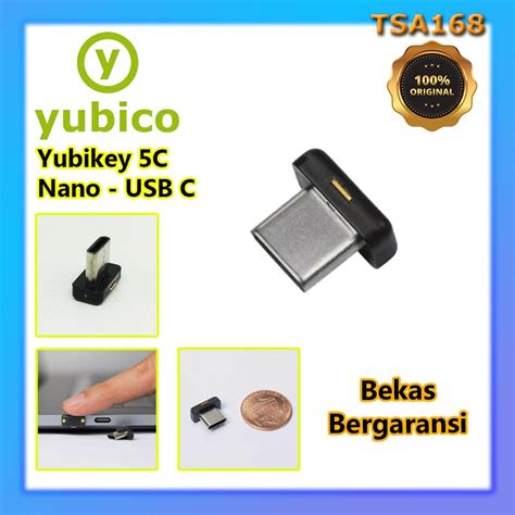 Jual Yubico Yubikey 5c Nfc Nano Usb C Security Password Usb C Used Bekas Bergaransi Original