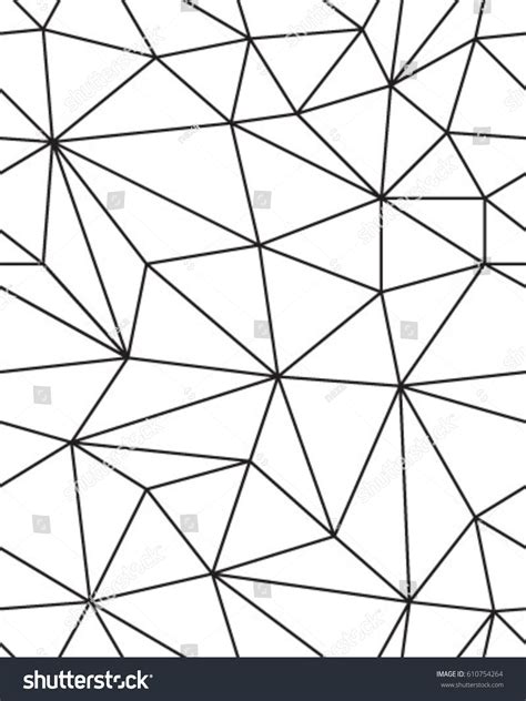 Seamless Pattern Geometric Mesh Texture Stock Vector Royalty Free 610754264 Shutterstock