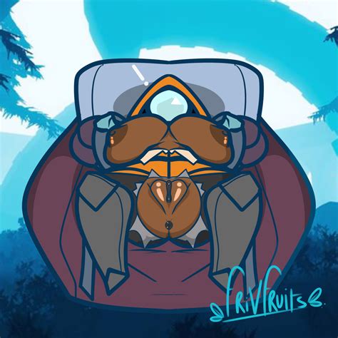 Rule 34 2023 Backpack Dark Skinned Female Digital Drawing Artwork Drifter Risk Of Rain